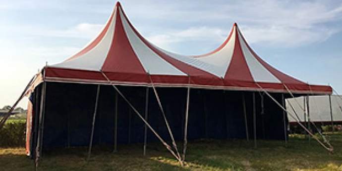 MINI CHAPITEAU TENTE BARNUM DE CIRQUE | Location Tentes Stands ...